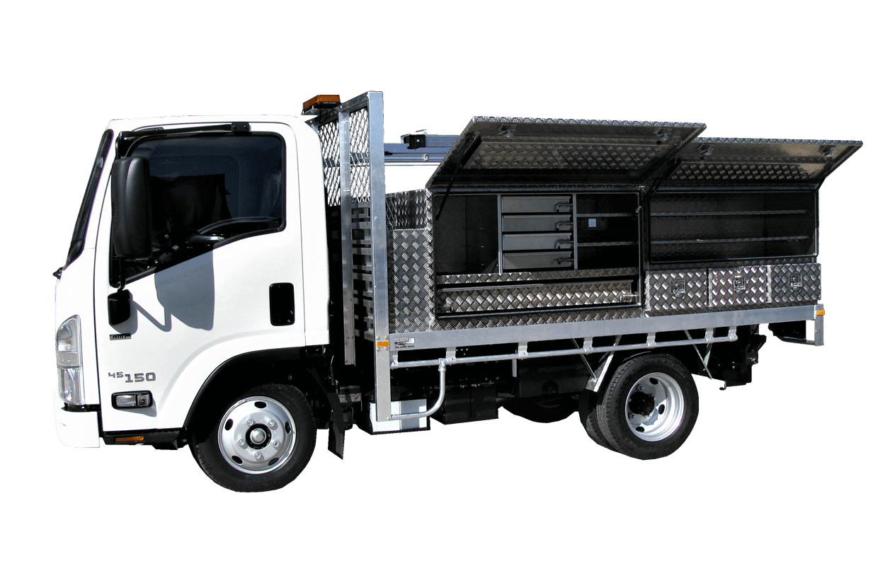 Plumber Service Truck Body - Duralloy Truck Bodies